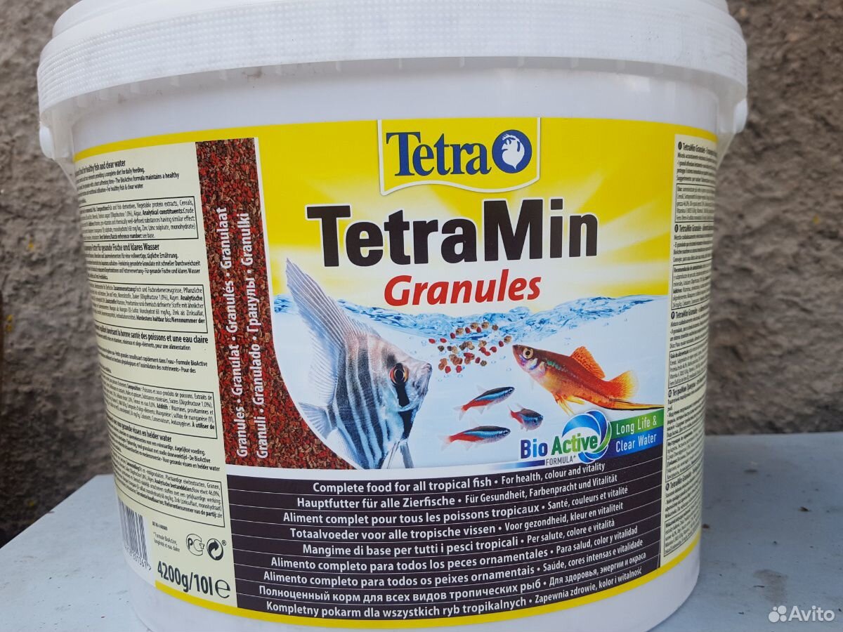 Корм для рыб Tetra min granules