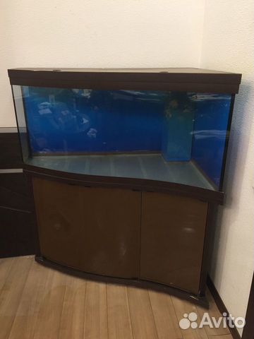 Аквариум угловой