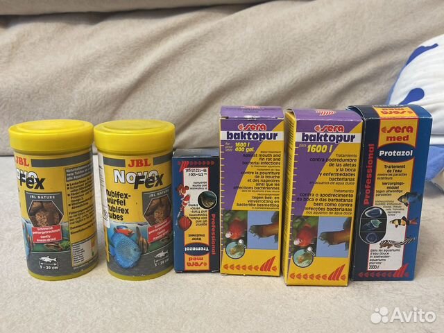 Корм и лекарства для дискусов