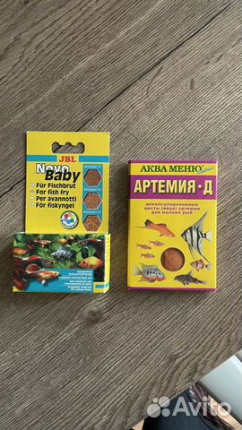 Корм для выращивания мальков +Артемия д