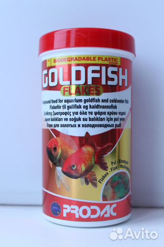 Корм Prodac Goldfish Flakes для золотых рыбок