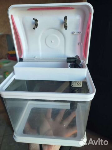 Аквариум мини и Домик для аквариума, декоративный